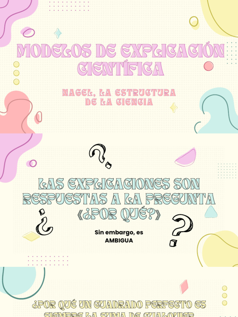 Modelos de Explicación Científica | PDF | Evolución | Science