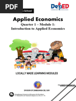 ABM-APPLIED ECONOMICS 12 - Q1 - W1 - Mod1 | PDF | Macroeconomics ...