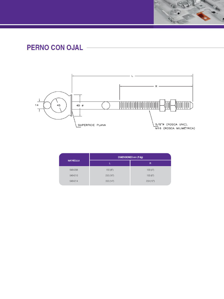 Perno Ojal | PDF