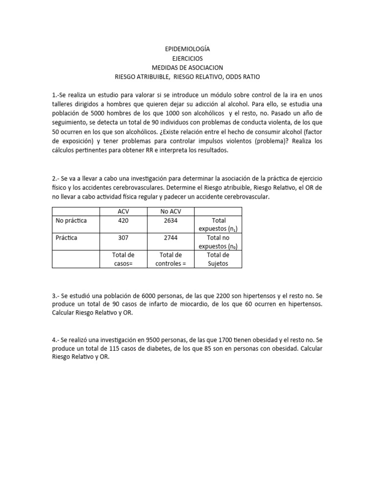 Ejercicios Ra Rr Y Or Pdf