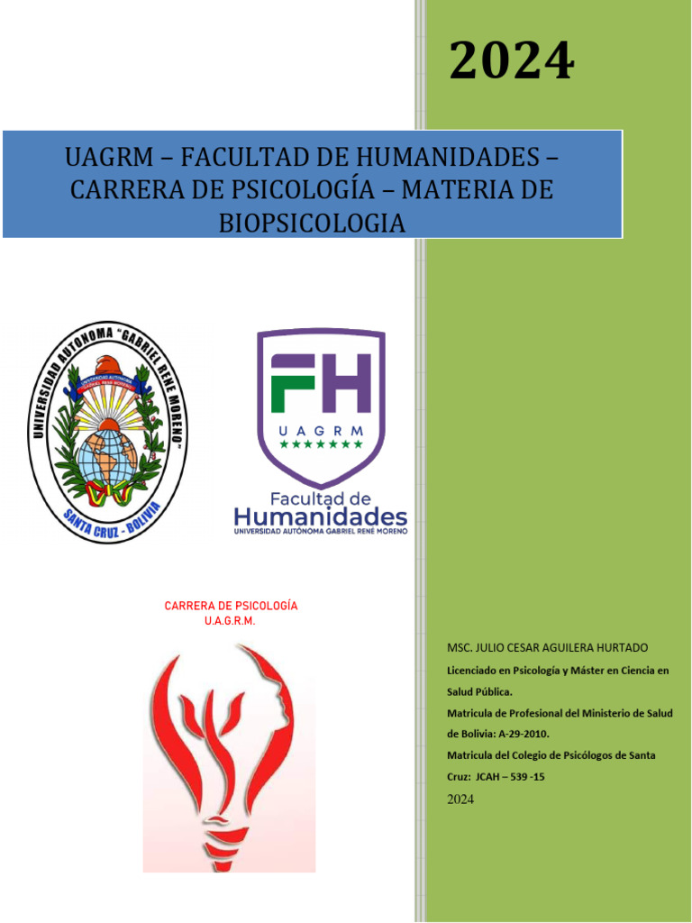 Programa - Analitico-BIO100 Gestion 2024 | PDF | Sicología ... Programa - Analitico-BIO100 Gestion 2024 | PDF | Sicología ...