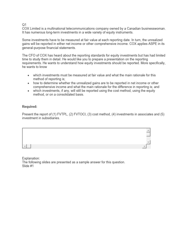 Chap2 - Connect Practice Cox & Other Assignments | PDF | Dividend ...