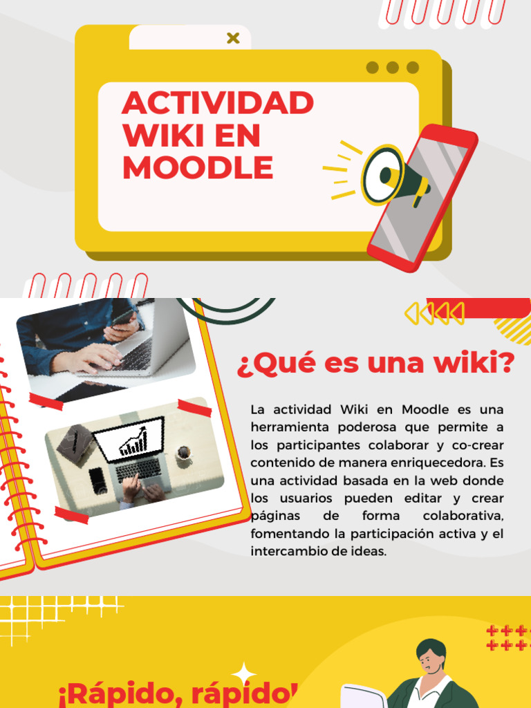 Paso A Paso para Crear Una Wiki en Moodle | PDF | Wiki | Moodle