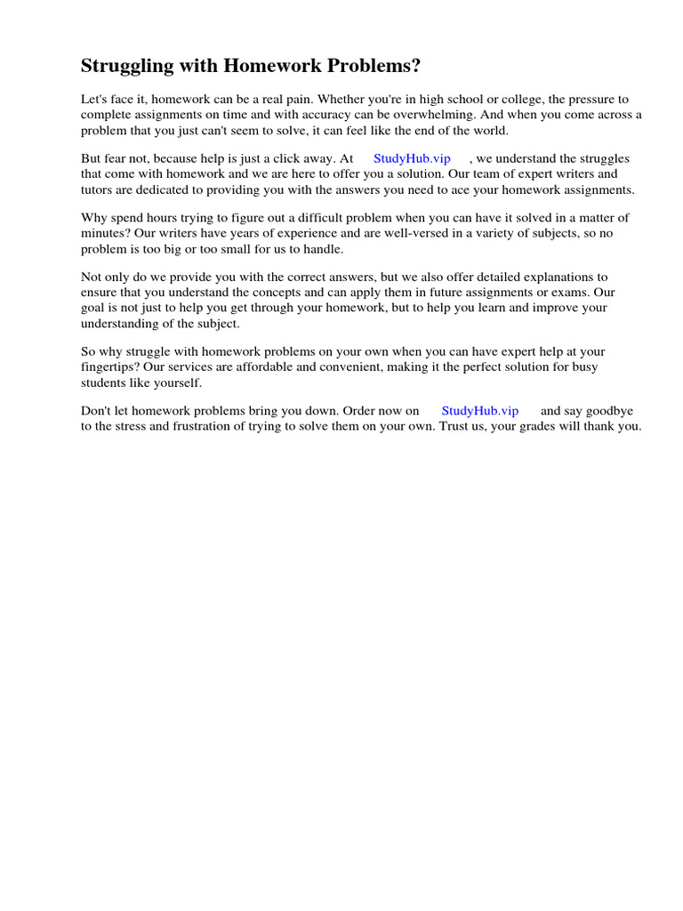 Answers To My Homework Problems | PDF | Homework | Multiplication