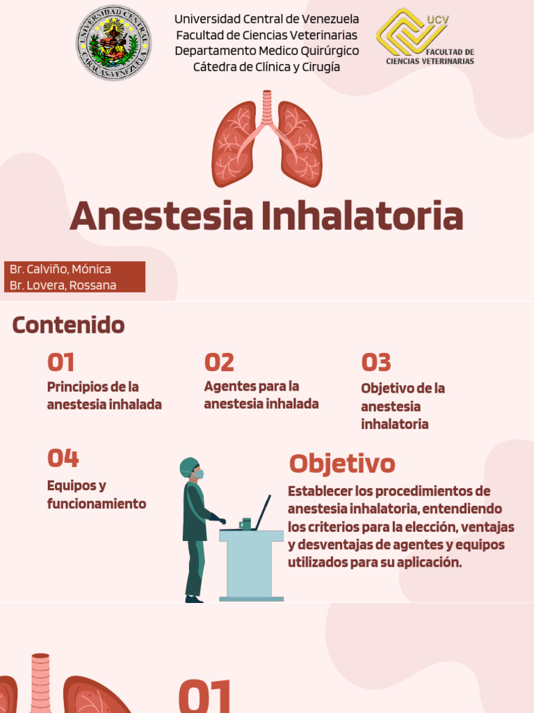 Anestesia Inhalatoria - Calviño Lovera | PDF | Sistema respiratorio ...