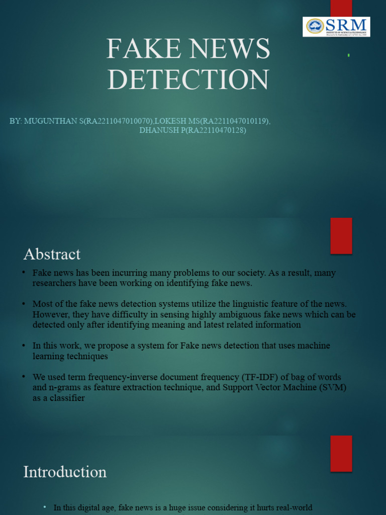 Fake News | PDF | Machine Learning | Receiver Operating Characteristic