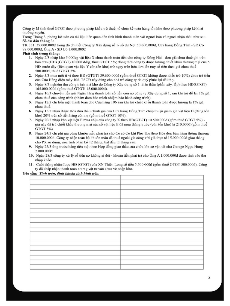 Đề Thi Tự Luận Kttc3 | PDF