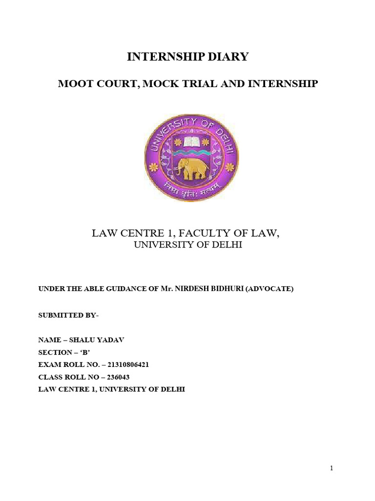 Internship Dairy Shalu Yadav 236043-2 | Download Free PDF | Cheque ...