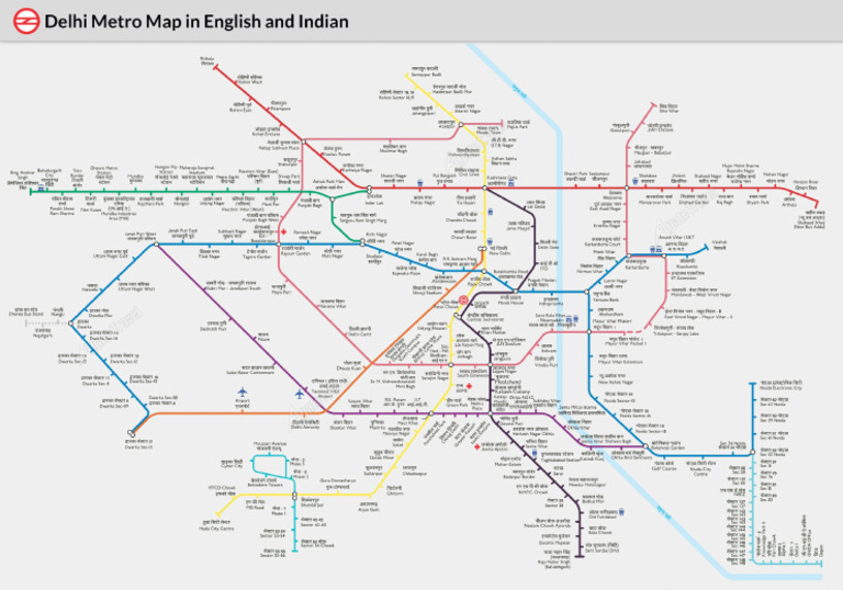 delhi-subway-map | PDF