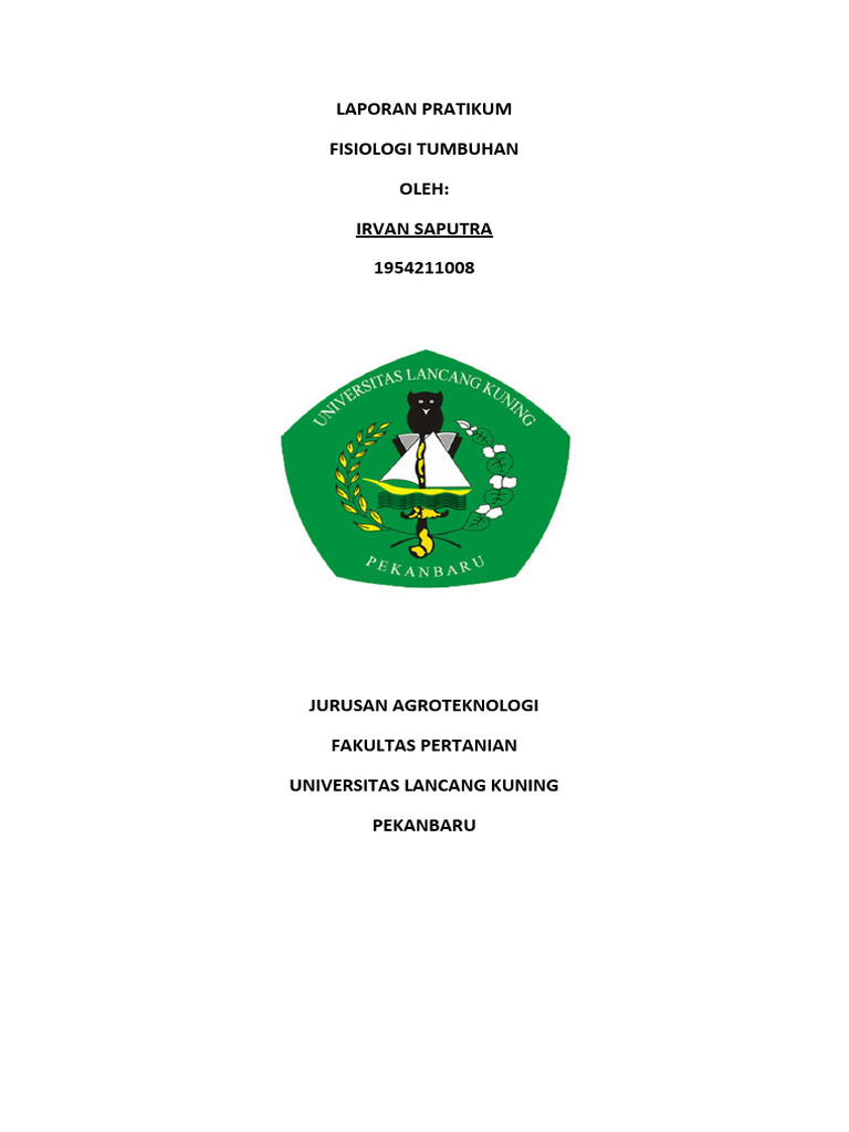 Laporan Fistum | PDF