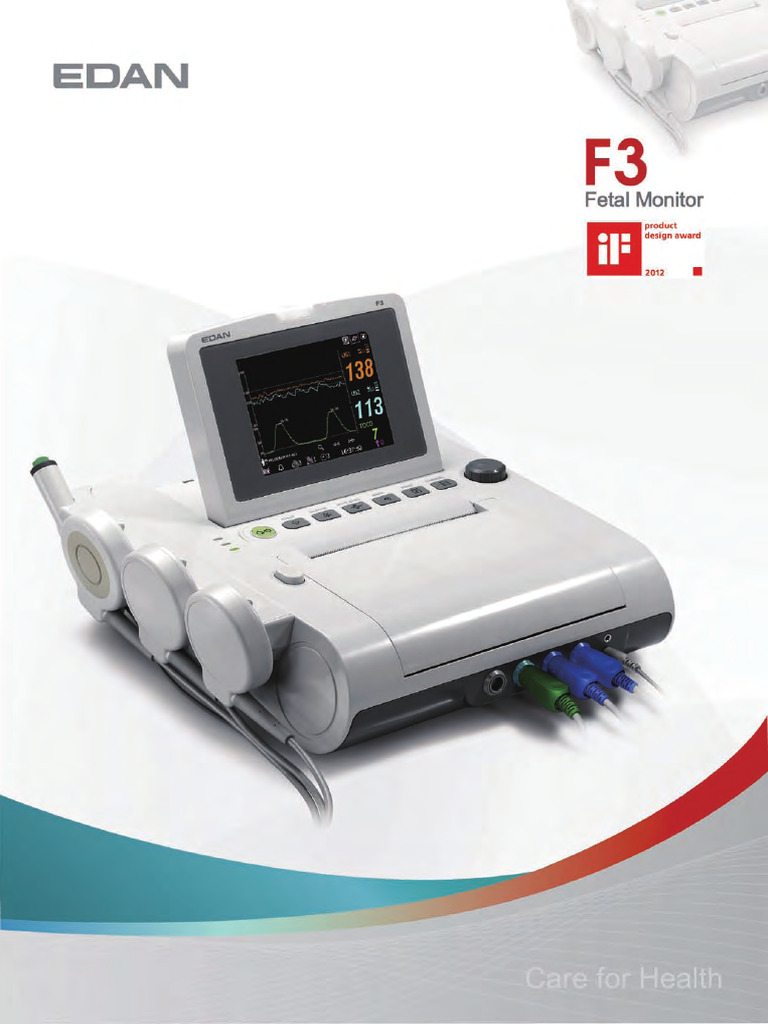 Edan-F3-Fetal-Monitor-Brochure | PDF