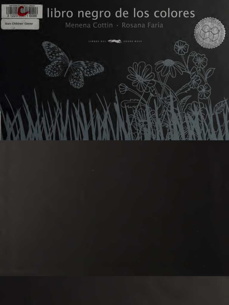 El Libro Negro de Los Colores - Cottin, Menena Faría, Rosana - 2009 ...