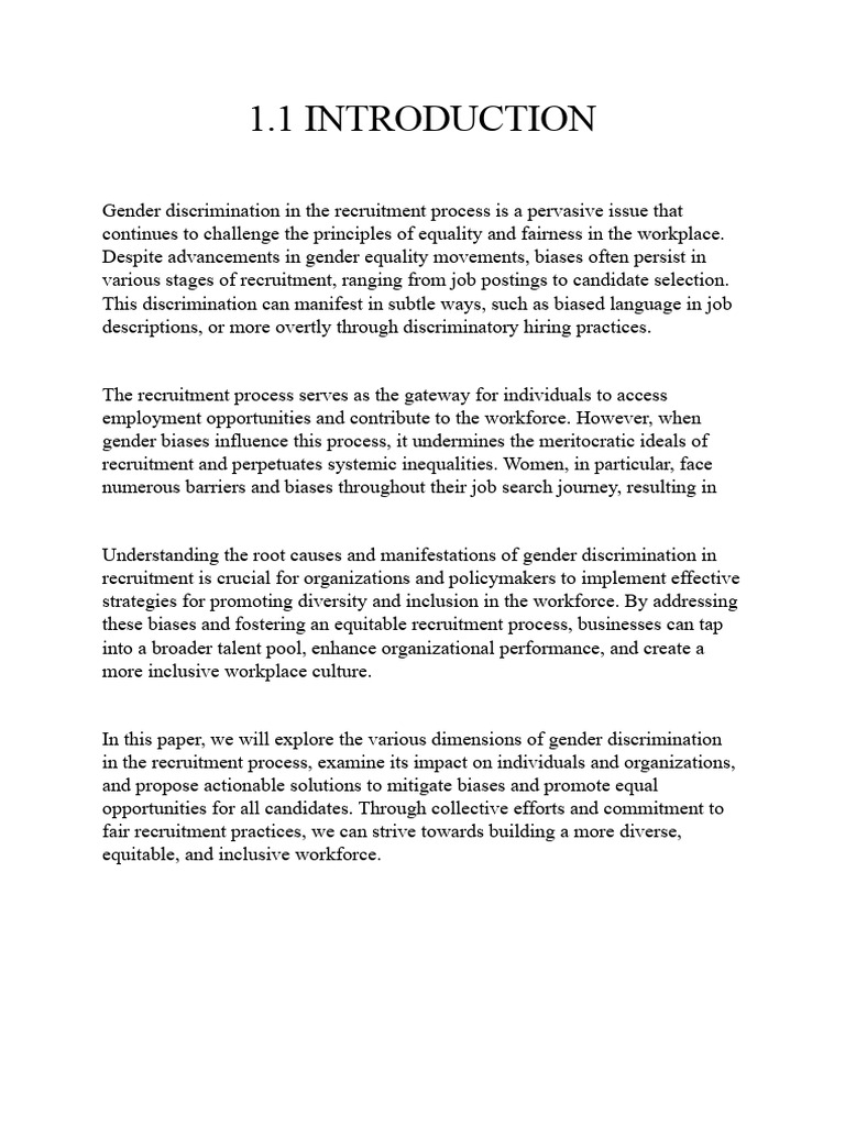 Varun Project | PDF | Recruitment | Employment Discrimination