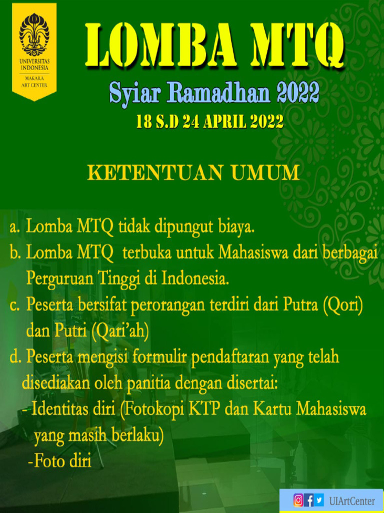 MTQ 2022 | PDF