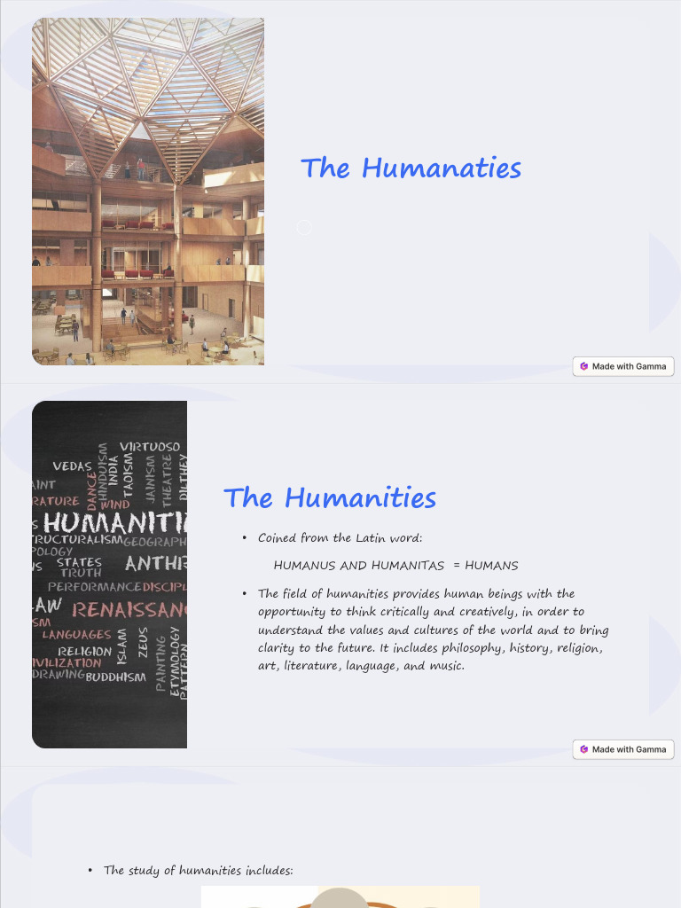 The Humanaties | PDF | The Arts | Humanities