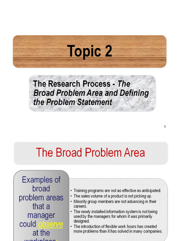 Chapter 2 - Problem area & Problem Statement | PDF | Databases | Data