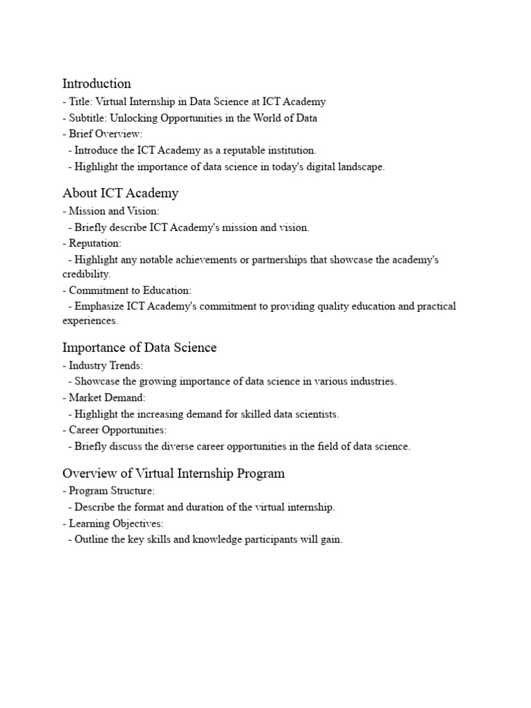 Data Science Virtual Internship | PDF | Educational Technology | Internship