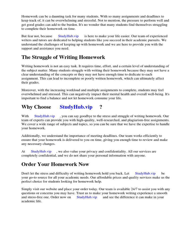 Homework Notepad | PDF | Homework