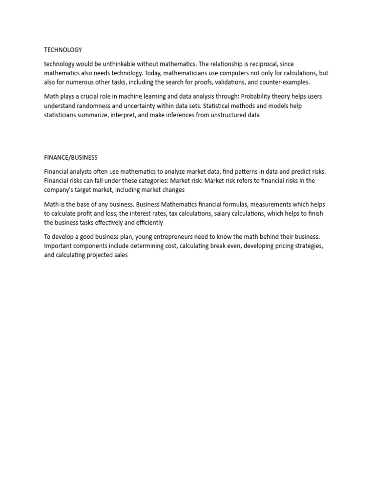 Math TP | PDF