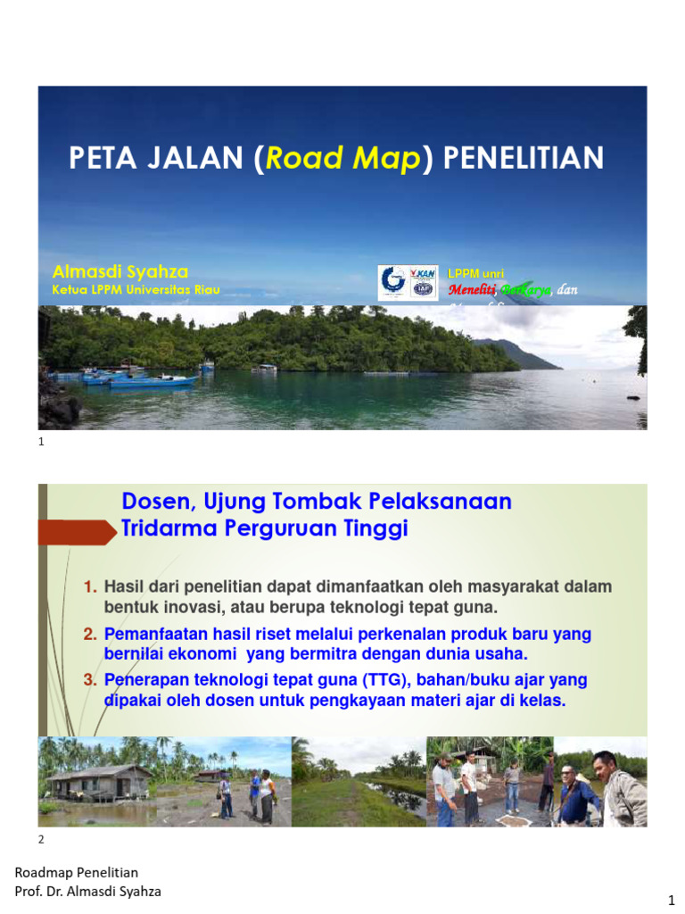 2020 Peta Jalan Penelitian | PDF