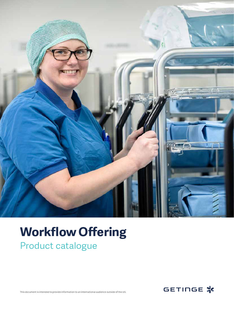Efficient Workflow for Sterile Goods | PDF | Ultrasound | Washing Machine