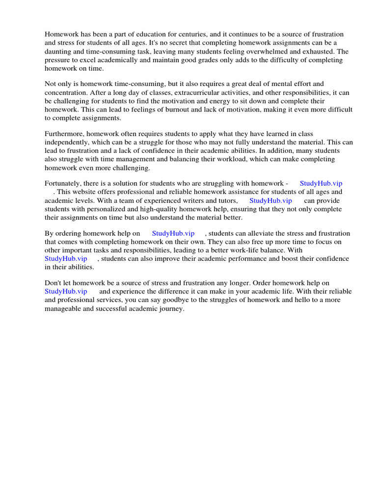 Bryant Oden Homework Song | PDF | Homework