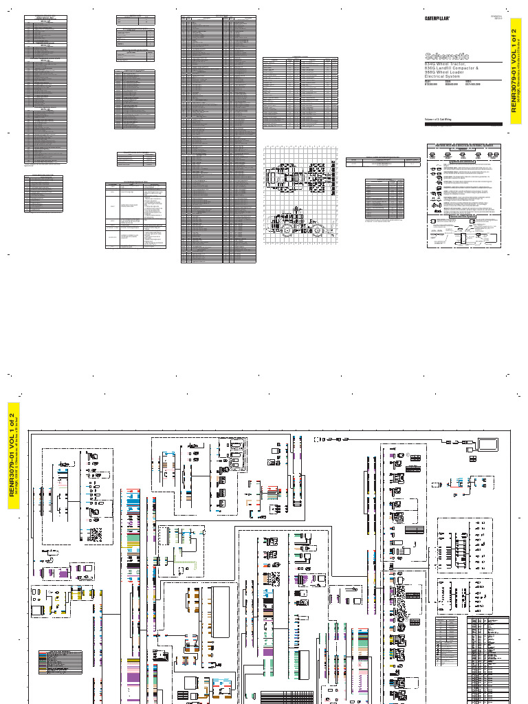 Cat 834H Plano Electrico Whelldozer | PDF | Relay | Throttle