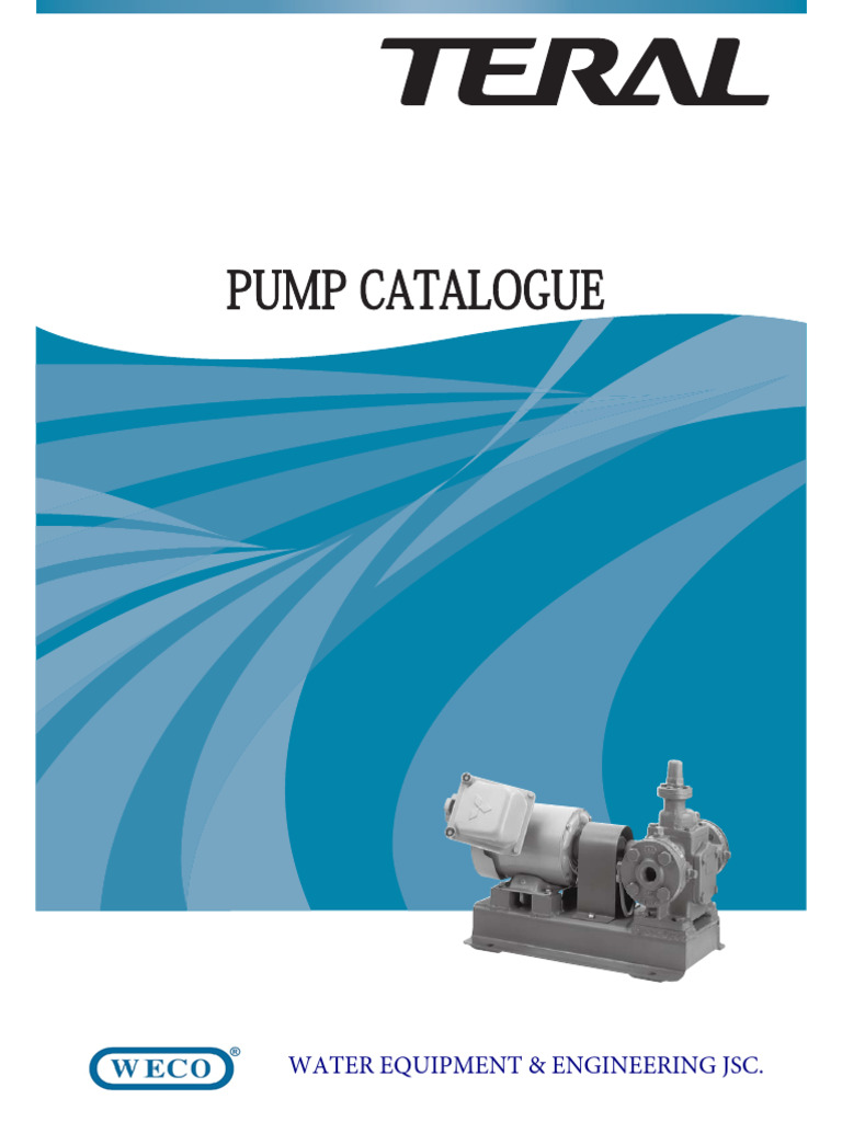 Teral Catalogue | Download Free PDF | Pump | Mechanical Engineering