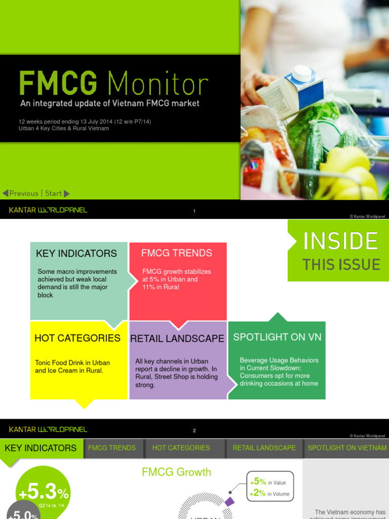 Vietnam FMCG Market Insights 2023 | PDF | Drink | Retail