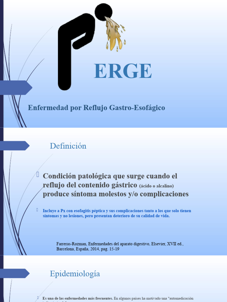 Erge-Jorge | PDF | La enfermedad por reflujo gastroesofágico | Medicina CLINICA