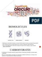 Overview of Biochemical Molecules | PDF | Rna | Nucleotides