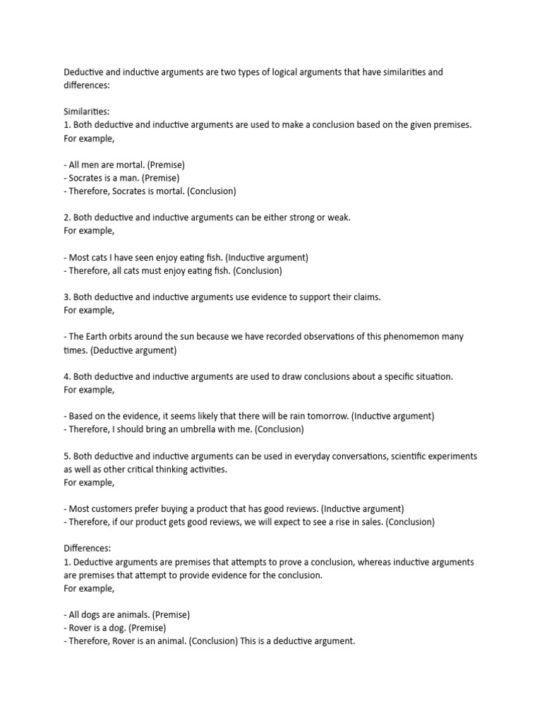 Document | PDF | Argument | Deductive Reasoning