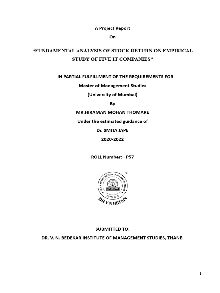 Fin MMS P57 BB | PDF | Stocks | Inflation