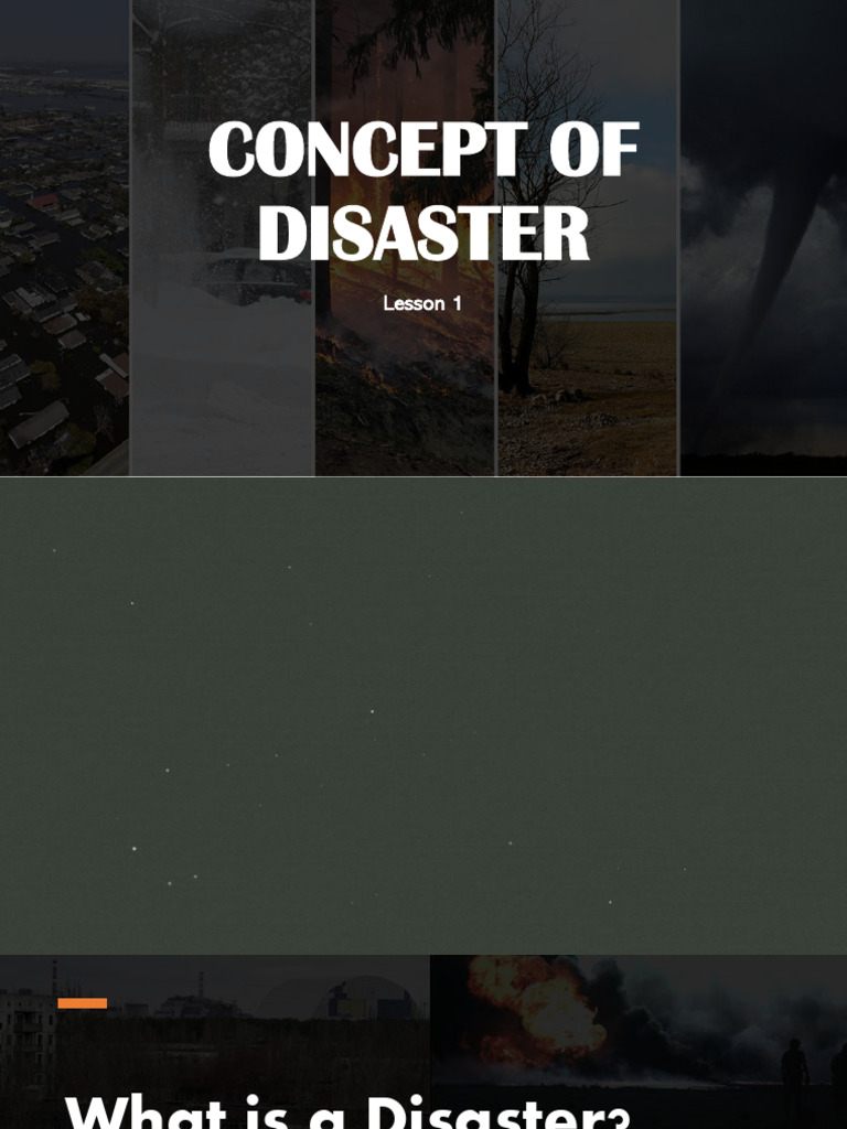 Disaster | PDF | Natural Disasters | Hazards