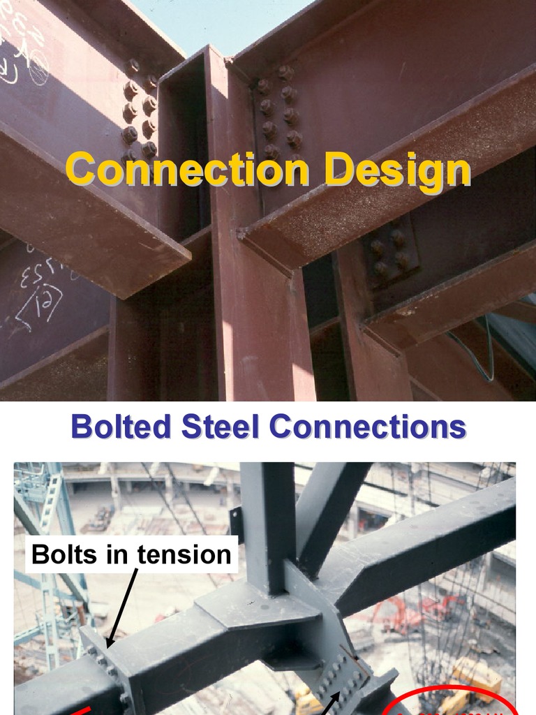 Introduction To Connection Design For Steel Structures | PDF | Screw ...