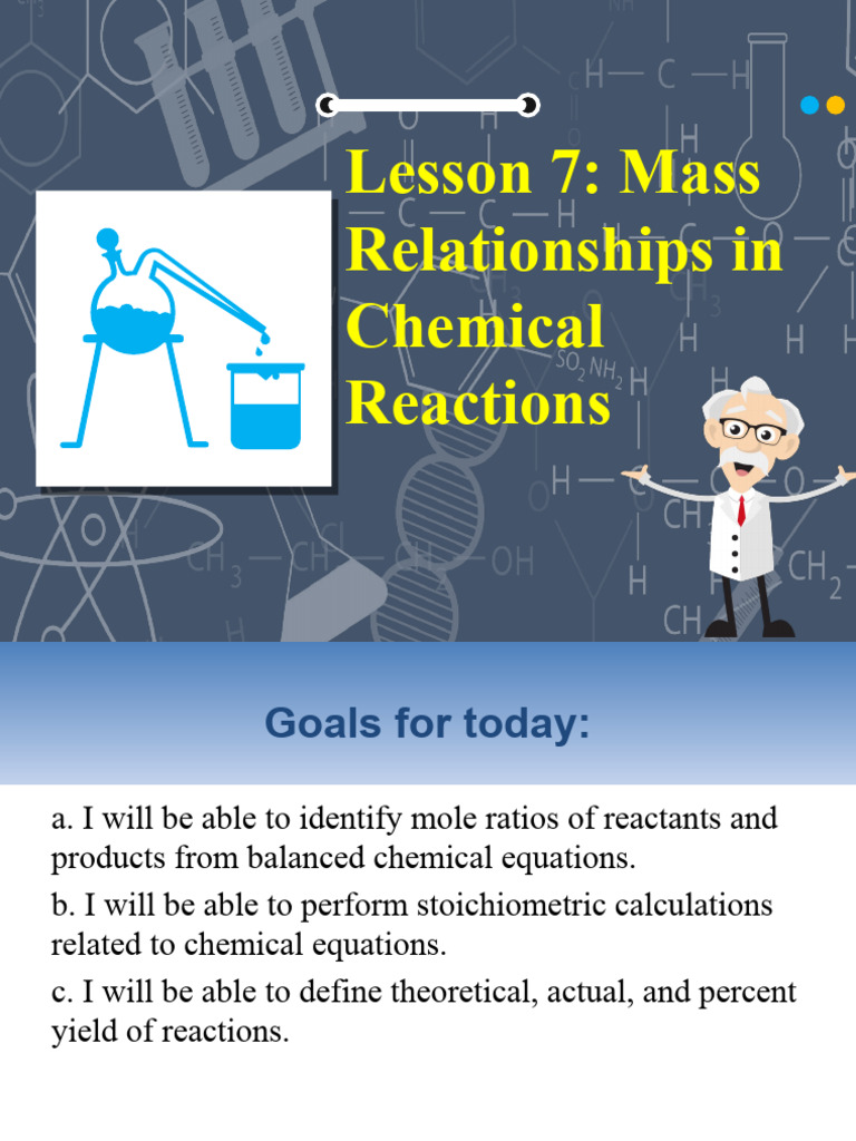 Mass Relationships in Chemical Reactions | PDF | Stoichiometry | Sodium ...