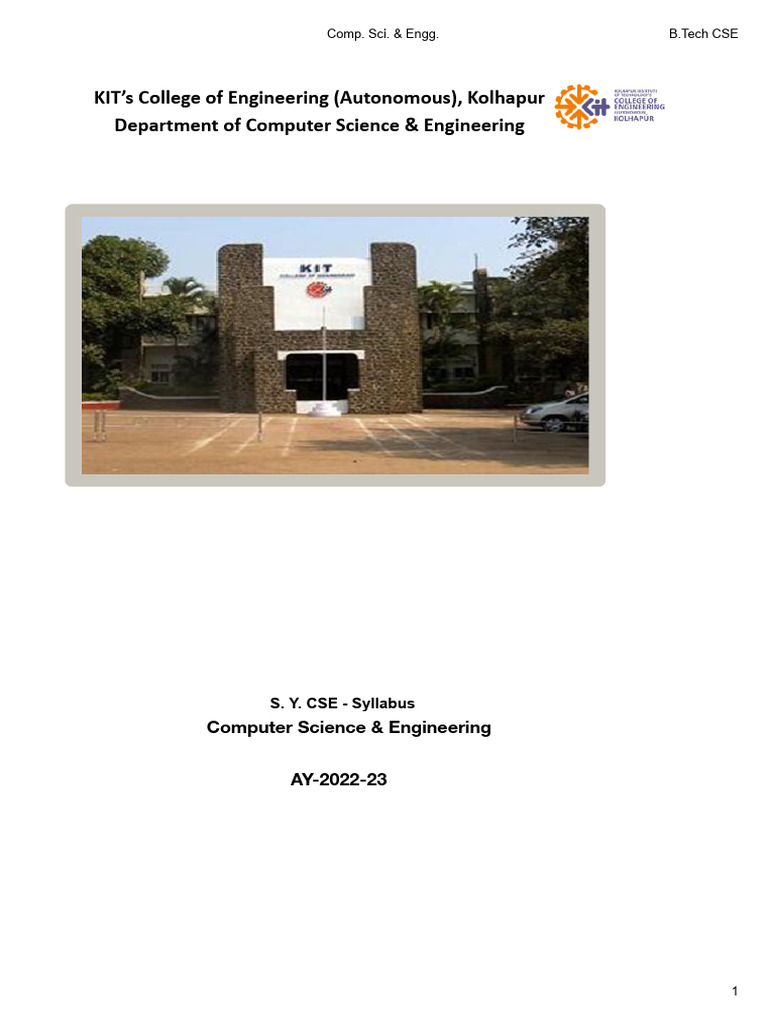 B.Tech CSE Syllabus: Math & Data Structures | PDF | J Query | Osi Model