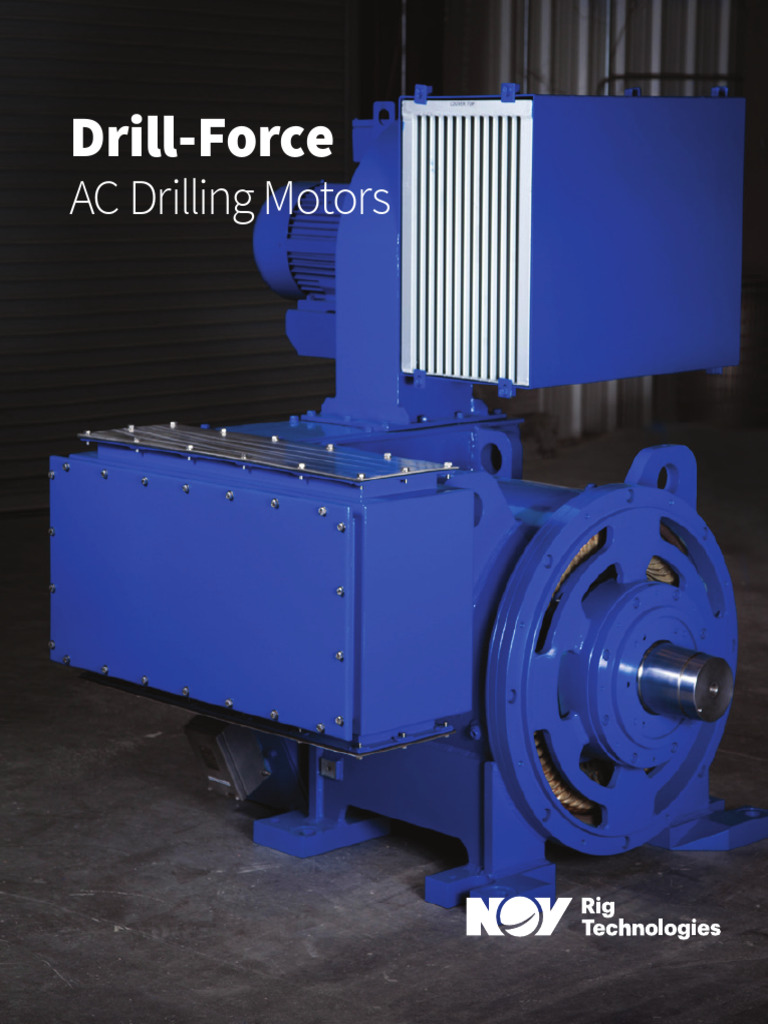 Drill Force AC Drilling Motors Brochure | PDF | Electric Motor | Horsepower