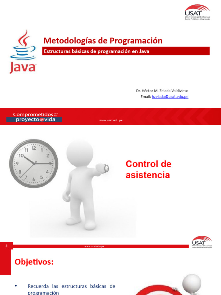 Sesion 02 - Repaso Estructuras Básicas de Programación | Descargar gratis PDF | Java (lenguaje ...