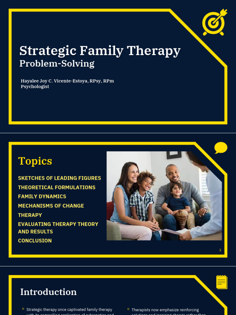 Strategic Family Therapy Paradoxical Techniques