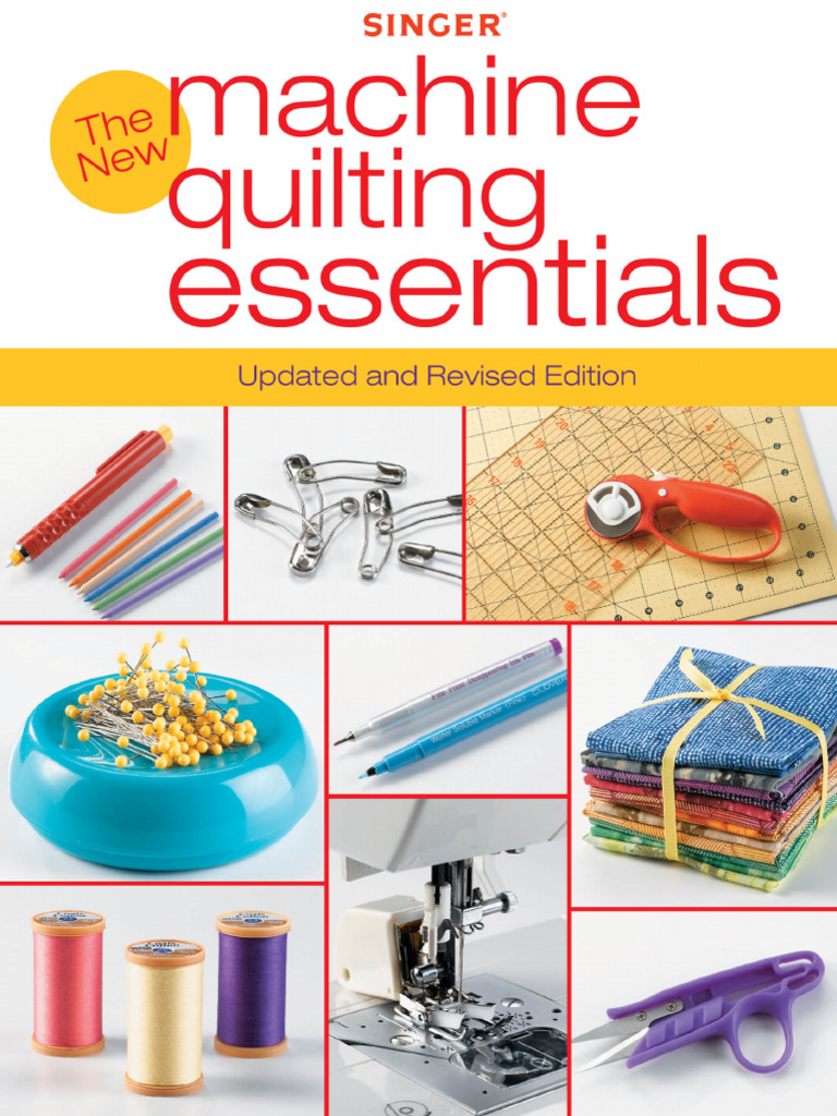 New Machine Quilting Essentials Guide | PDF | Quilt | Quilting