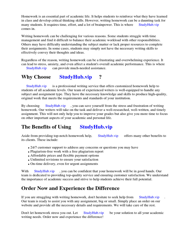 Whole Brain Homework | PDF | Homework | Learning