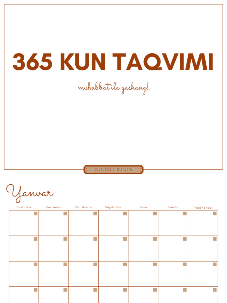 365 Kun by NOORLYMOON | PDF