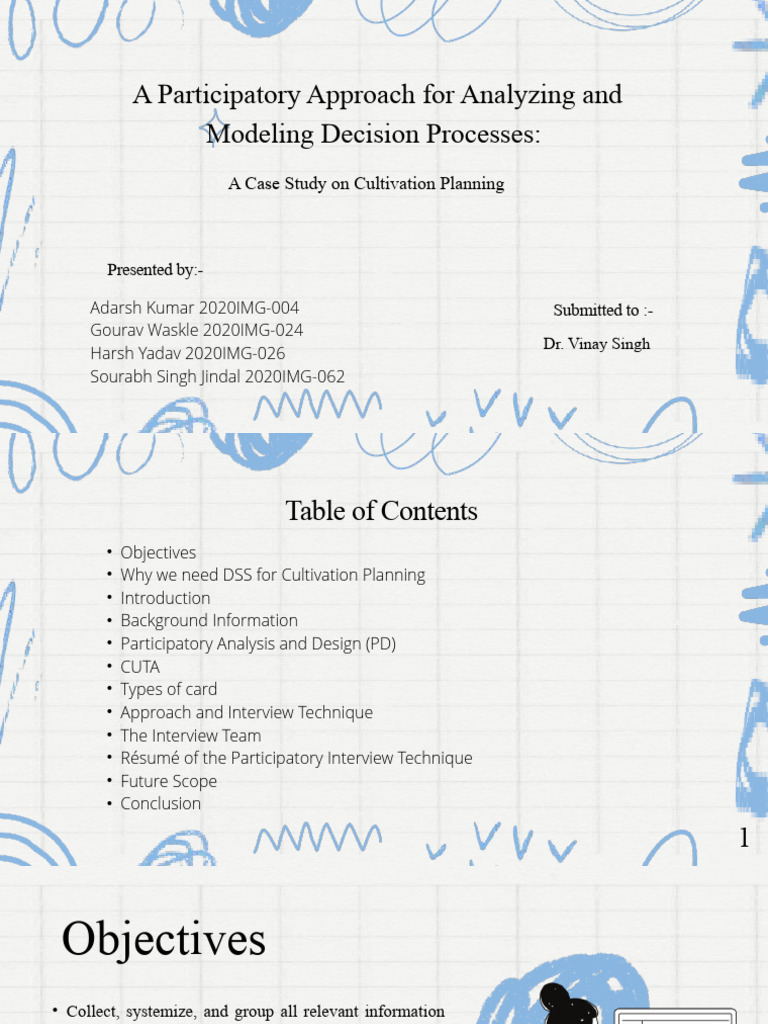 Group - 5 Cultivation Planning | PDF | Decision Making | Workflow