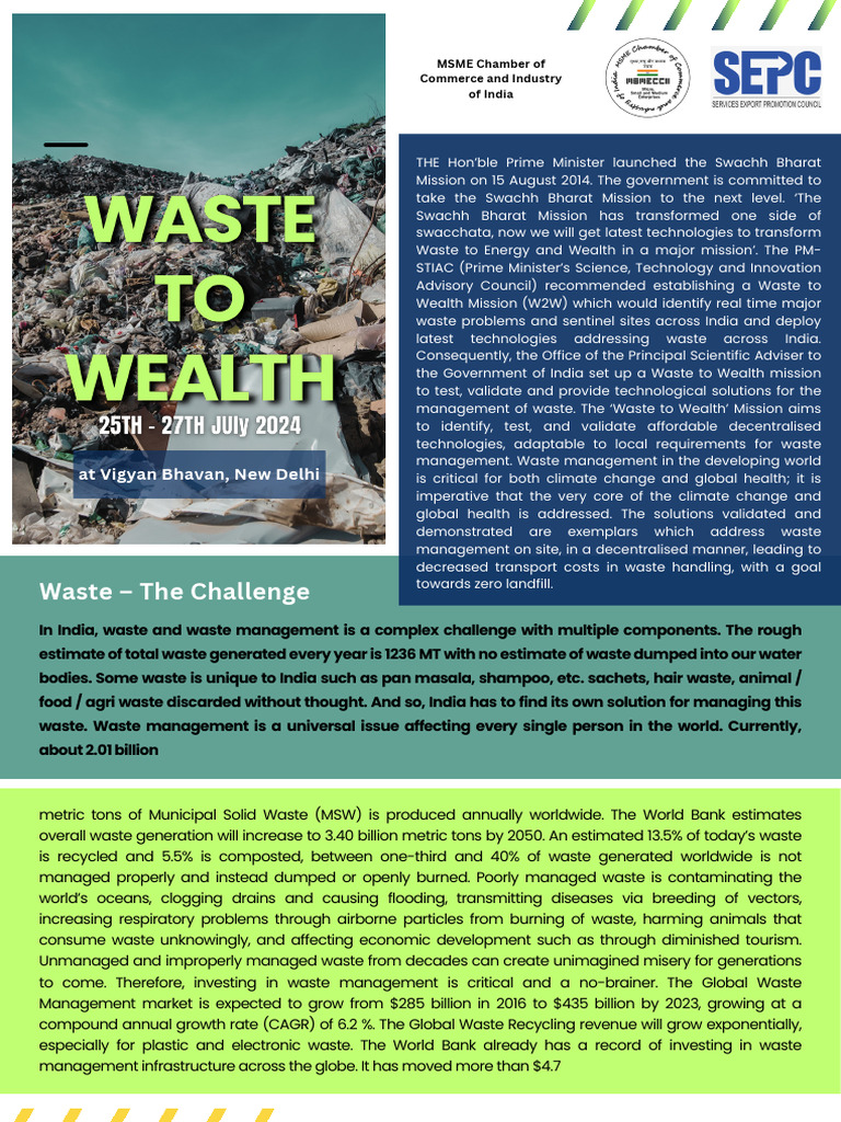 Waste To Wealth | PDF | Waste | Waste Management