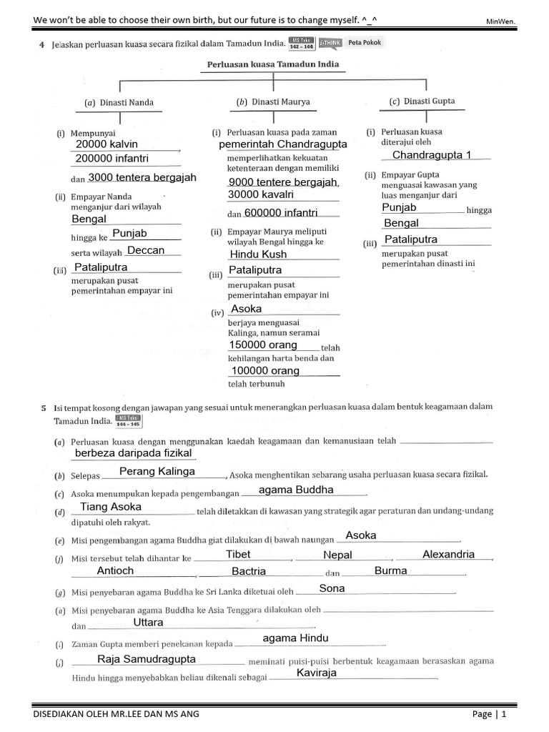 F1 Sej 7 - Latihan | PDF
