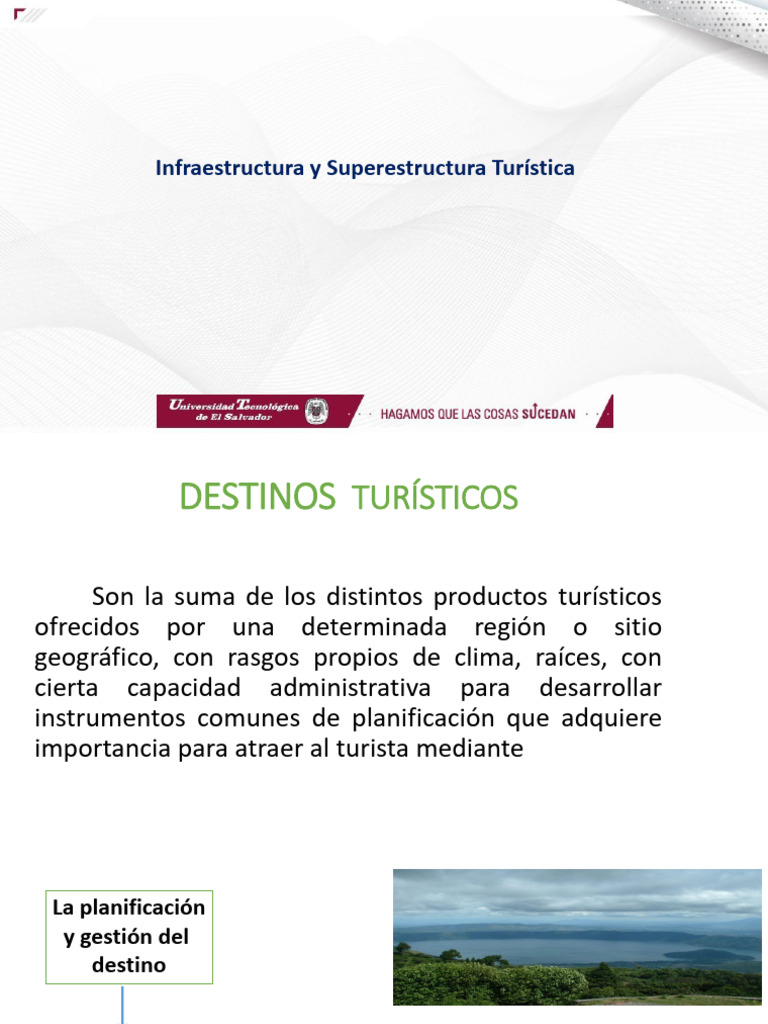 Infraestructura y Superestructura Turística | PDF