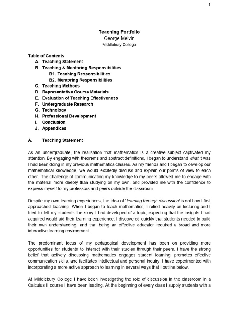 Portfolio 2018 | Download Free PDF | Mathematics | Project Based Learning