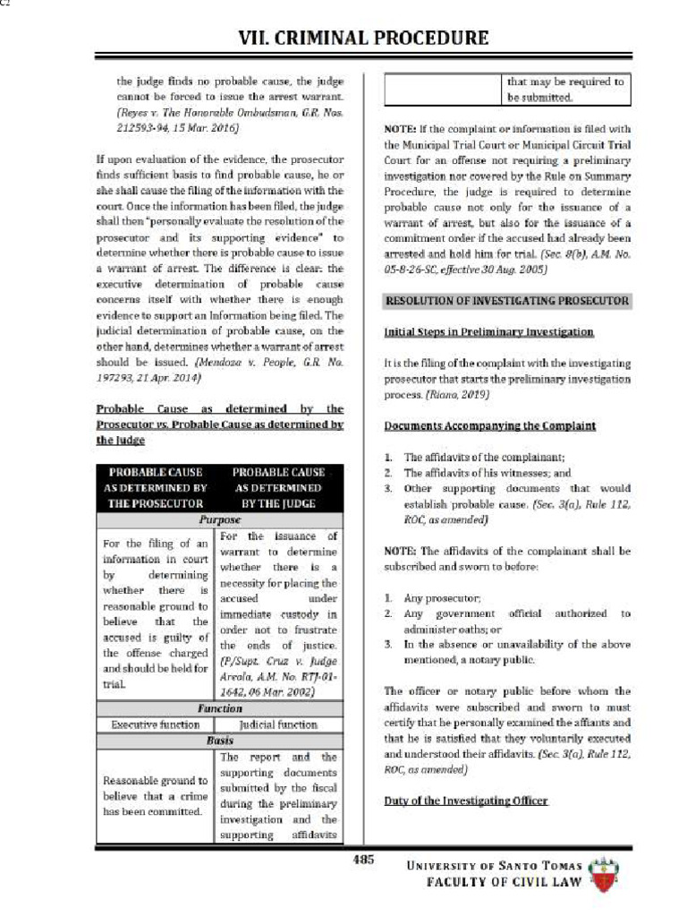2023 Ust Golden Notes Remedial Law 2 501 550 | PDF | Prosecutor ... 2023 Ust Golden Notes Remedial Law 2 501 550 | PDF | Prosecutor ...
