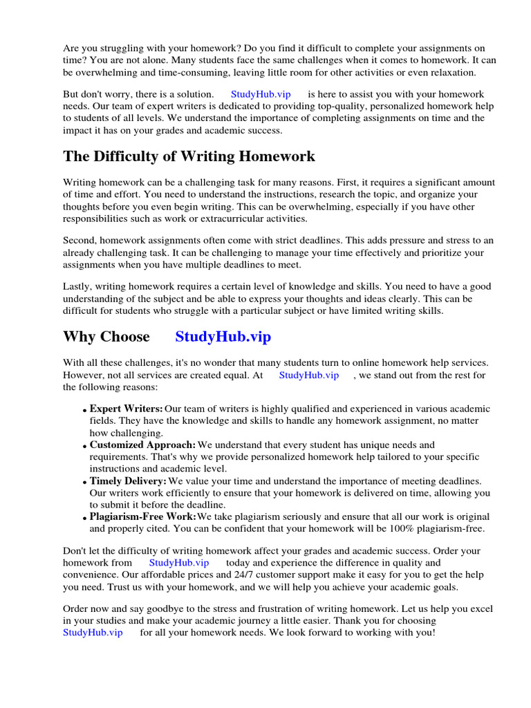 Expert Homework Help for Students | PDF | Homework | Essays